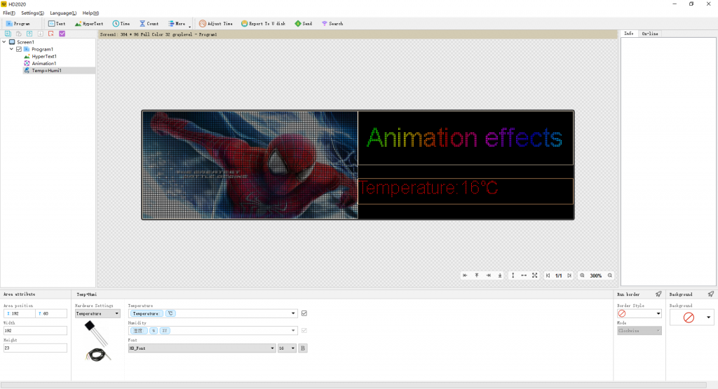 Huidu Single-dual Color HUB75 Series Controller - buy led card