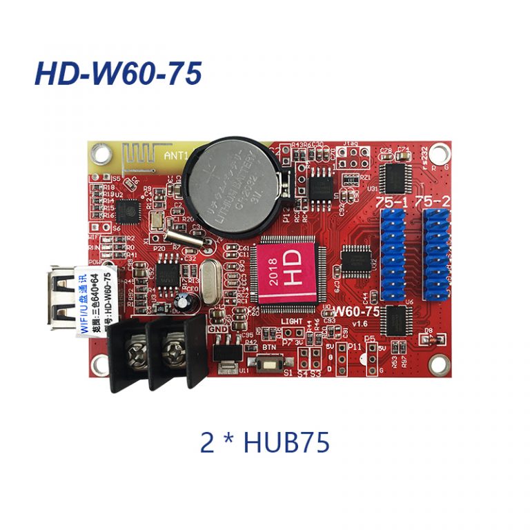 Huidu Single-dual Color HUB75 Series Controller - buy led card